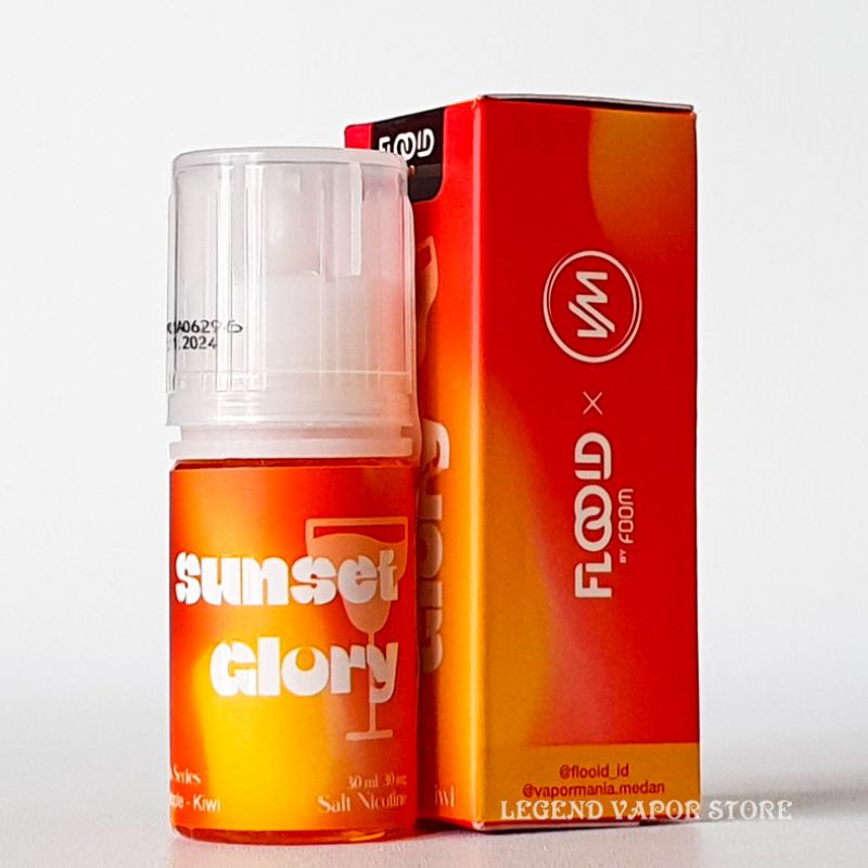 Jual SALT NIC - LIQUID FOOM SUNSET GLORY Pineapple Kiwi 30ML 30MG AUTHENTIC | Shopee Indonesia