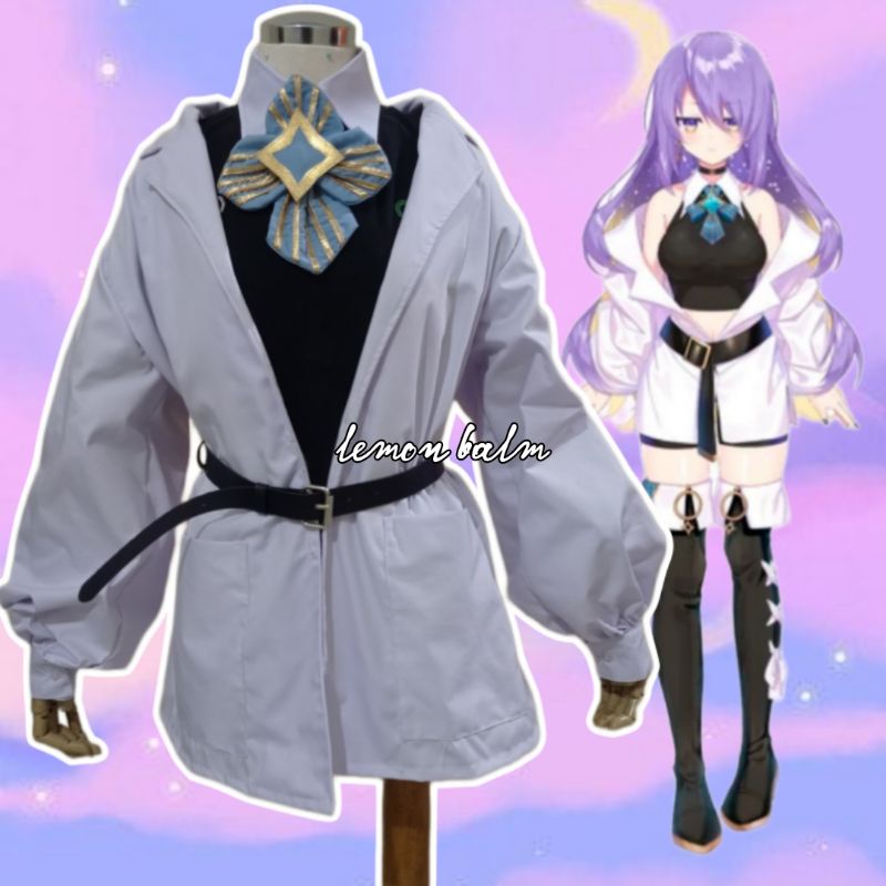 Jual [ Lemon Balm ] Kostum Cosplay Moona Hoshinova VTuber Hololive ID ...