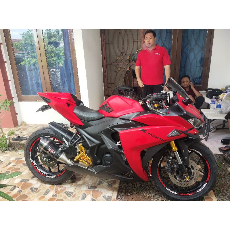 Jual full fairing R25 mix CBR pnp Xabre | Shopee Indonesia