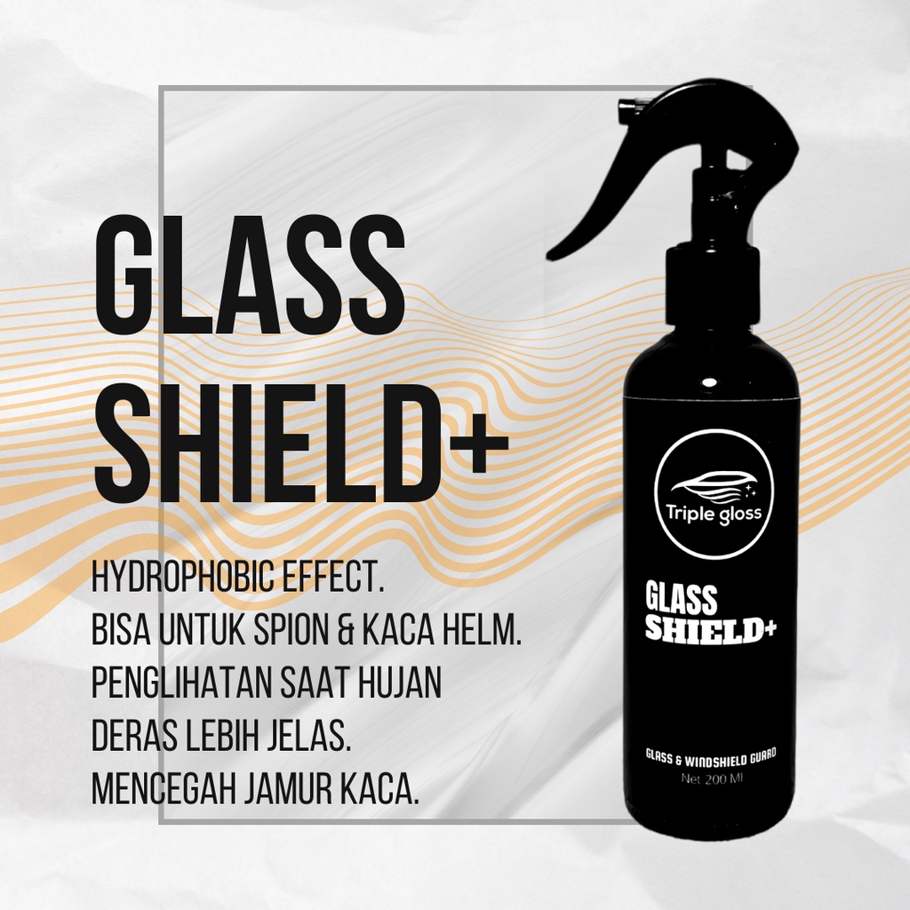 Jual GLASS SHIELD+ | Proteksi Pelindung Pelapis Kaca Kendaraan Mobil ...