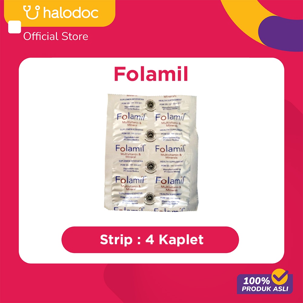 Jual Folamil 4 Kaplet | Shopee Indonesia