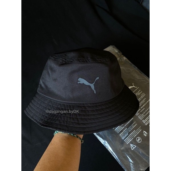 Jual Topi Bucket Hat Puma Original 100% Full Black (Limited) | Shopee ...