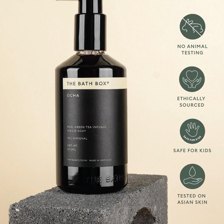 Jual EXCLUSIVE!THE BATH BOX - Ocha Liquid Soap (Sabun Green Tea, French ...