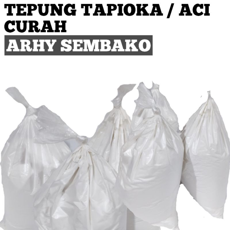 Jual TEPUNG TAPIOKA / ACI CURAH | Shopee Indonesia