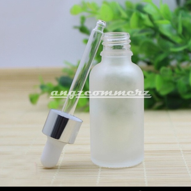 Jual botol Tetes Pipet 100 ml Frosted Bottle With Dropper Pipette With ...