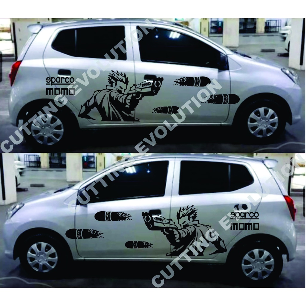 Jual Stiker cutting mobil daihatsu ayla termurah sticker mobil ayla ...