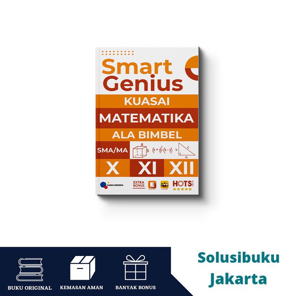 Jual [Solusibuku Jakarta] Buku Smart Genius Kuasai Matematika Ala ...