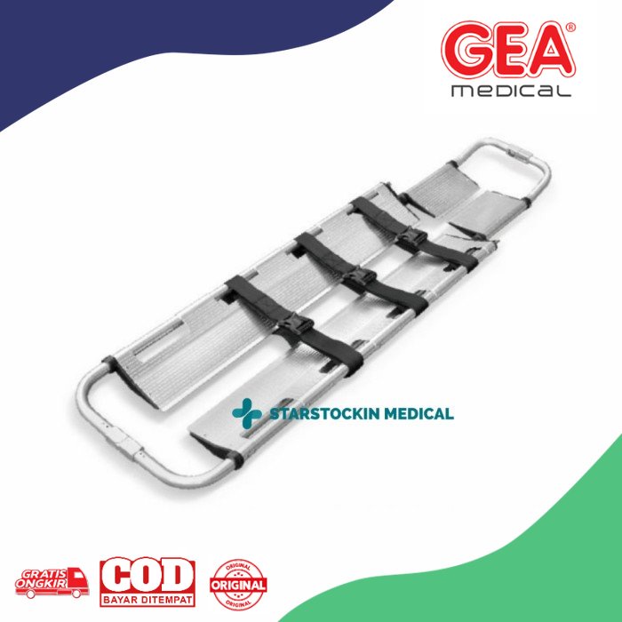 Jual Tandu Skop Scoop Stretcher Aluminium GEA YDC-4A | Shopee Indonesia