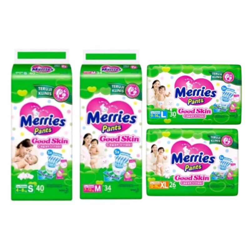 Jual Merries Pants Good Skin NBS40/M34/L30/XL26/XXL28 | Shopee Indonesia
