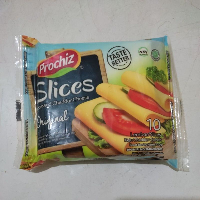 Jual Prochiz Keju Slice isi 10 lembar | Shopee Indonesia