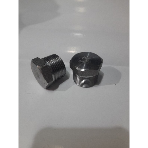Jual Hex Plug Besi 1" Class 3000 Drat | Shopee Indonesia