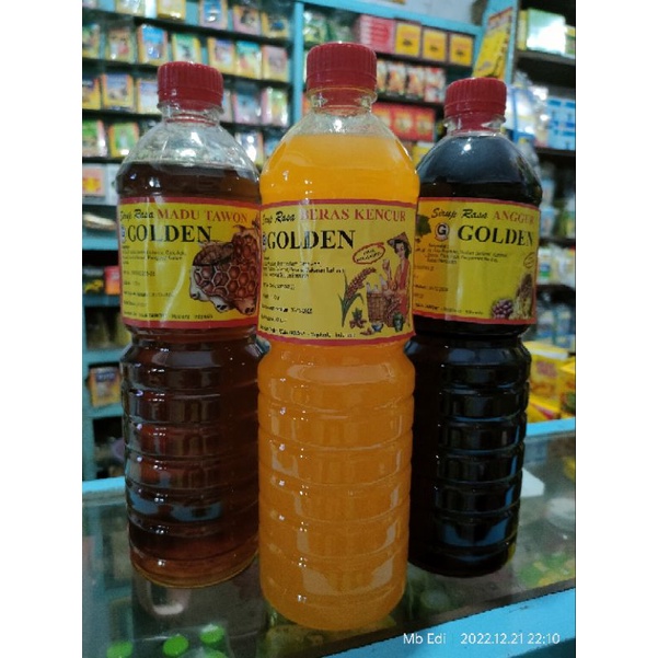 Jual Sirup madu Sirup kencur Sirup Anggur 1 liter untuk campuran jamu ...