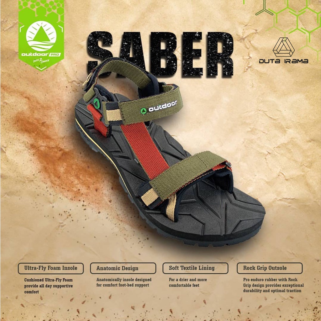 Jual Sandal Gunung OutdoorPro seri SABER - Sandal Mendaki Outdoorpro ...