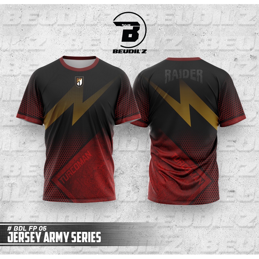 Jual ARMY SERIES RAIDER/JERSEY ARMY SERIES/KAOS/PAKAIAN/KAOS FULL ...
