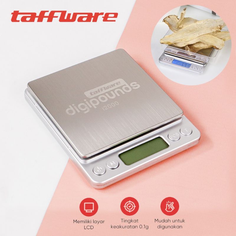 Jual Timbangan Dapur Mini Digital Scale 500gram Akurasi 0.01g - Silver ...