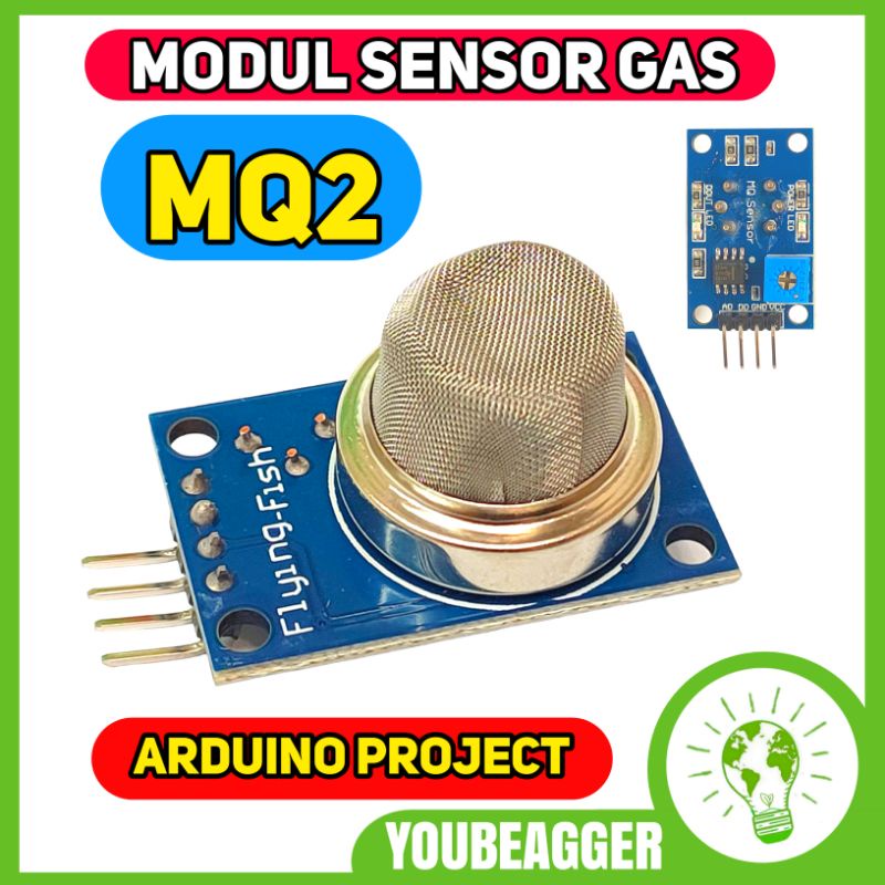 Jual modul sensor gas MQ-2 untuk project arduino | Shopee Indonesia