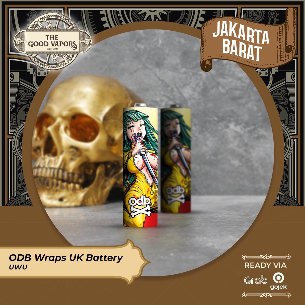 Jual ODB Wrap UWU Battery Wrap Authentic UK | Shopee Indonesia