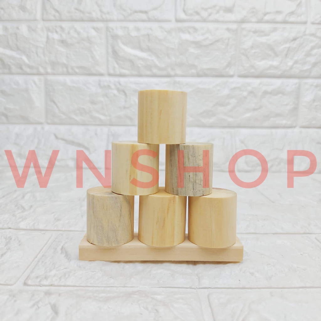 Jual SILINDER Kayu 3 cm x 3 cm - Mainan Montessori Anak | Shopee Indonesia