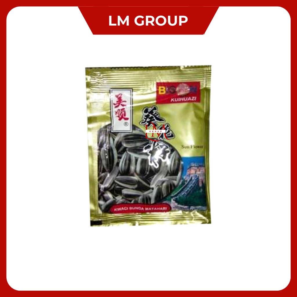 Jual Kwaci/Kuaci Bison Biji Bunga Matahari 1 Pack Isi 20 pcs LM Snack ...