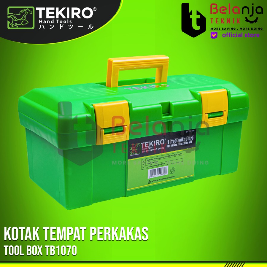Jual Tekiro Toolbox Tool Box Plastik Kotak Tempat Perkakas Toolkit 0210 | Shopee Indonesia