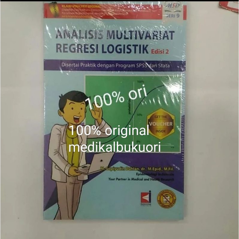 Jual analisis multivariat regresi logistik seri 9 | Shopee Indonesia