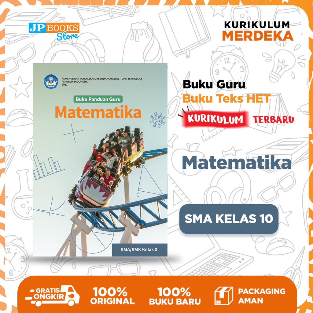 Jual JP Books – Buku Guru Teks Het Kurmer Sekolah Matematika Sma Kelas 10 - Kurikulum Merdeka ...