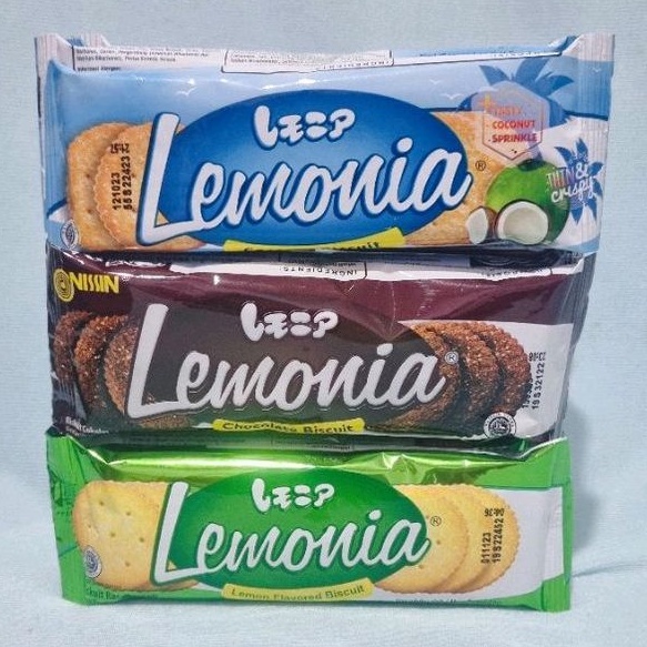 Jual Nissin Lemonia Lemon / Chocolate / Coconut (5 Pcs) | Shopee Indonesia