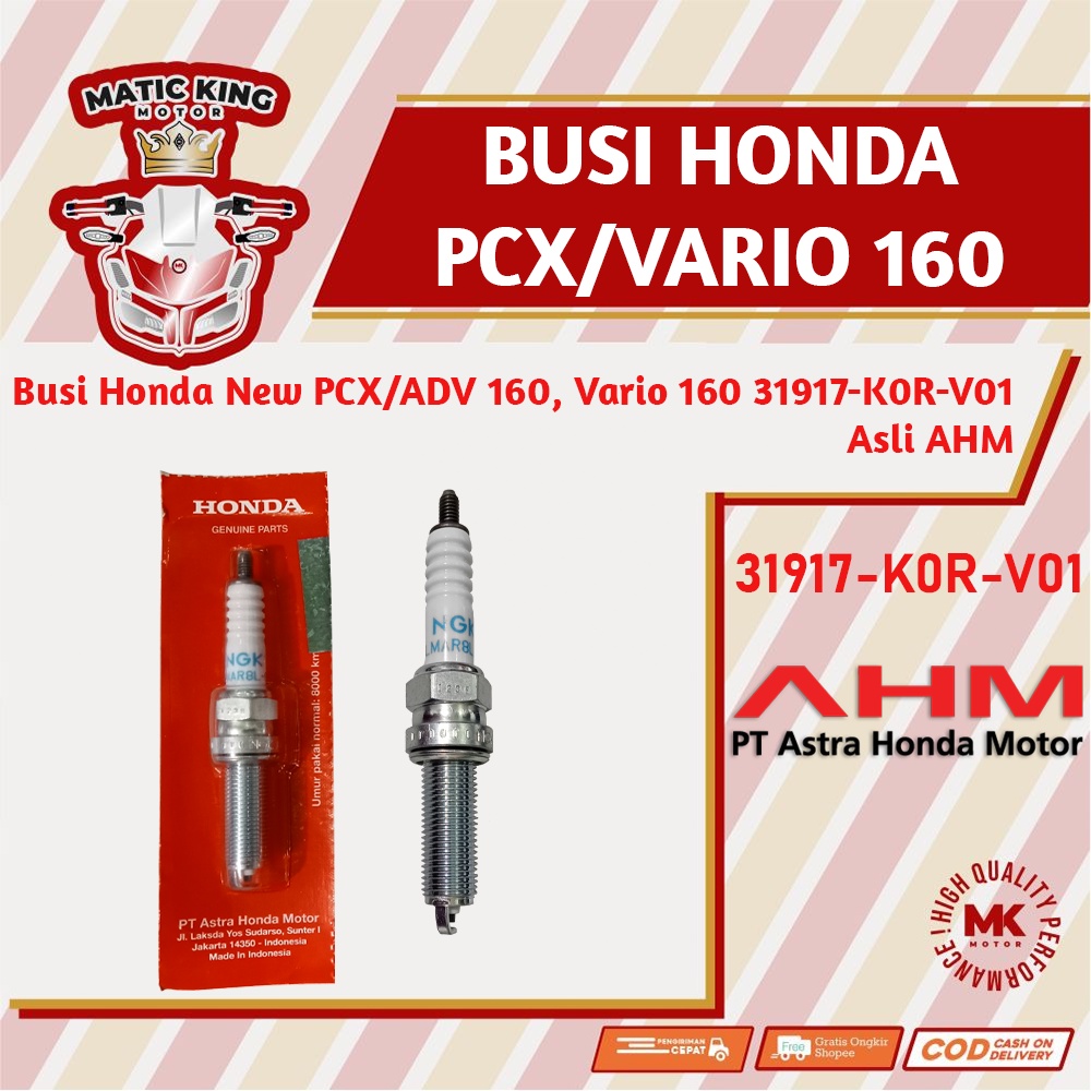 Jual Busi Honda VARIO PCX ADV 160 CBS ABS All New 31917-K0R-V01 asli ...