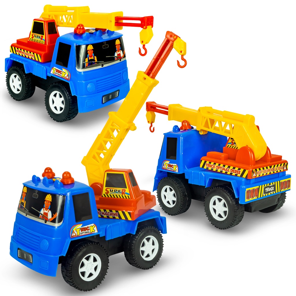 Jual Mainan Truck Crane Crawler Train Mobil Kren Konstruksi Optimal ...