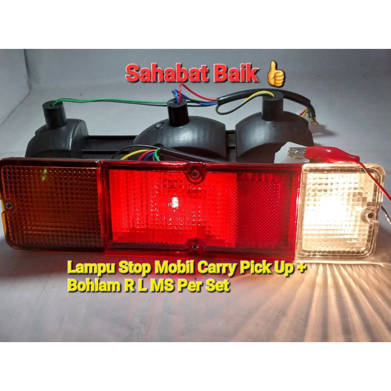 Jual Lampu Stop Mobil Carry Pick Up Futura Katana Plus Bohlam per set ...