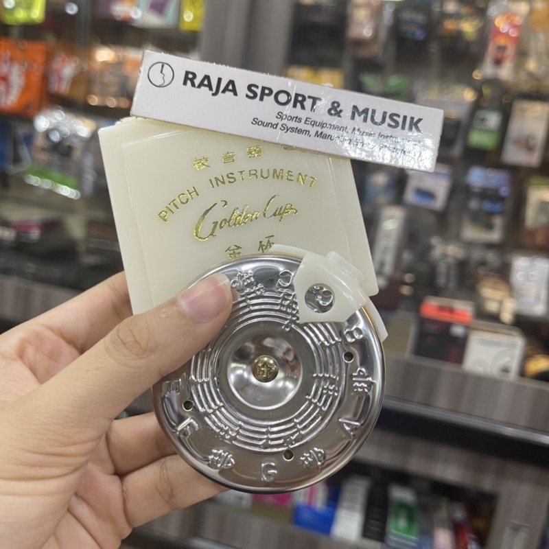 Jual PITCH INSTRUMENT ROTARY 13 KEYS A440 - GOLDEN CUP - ORIGINAL PITCH ...