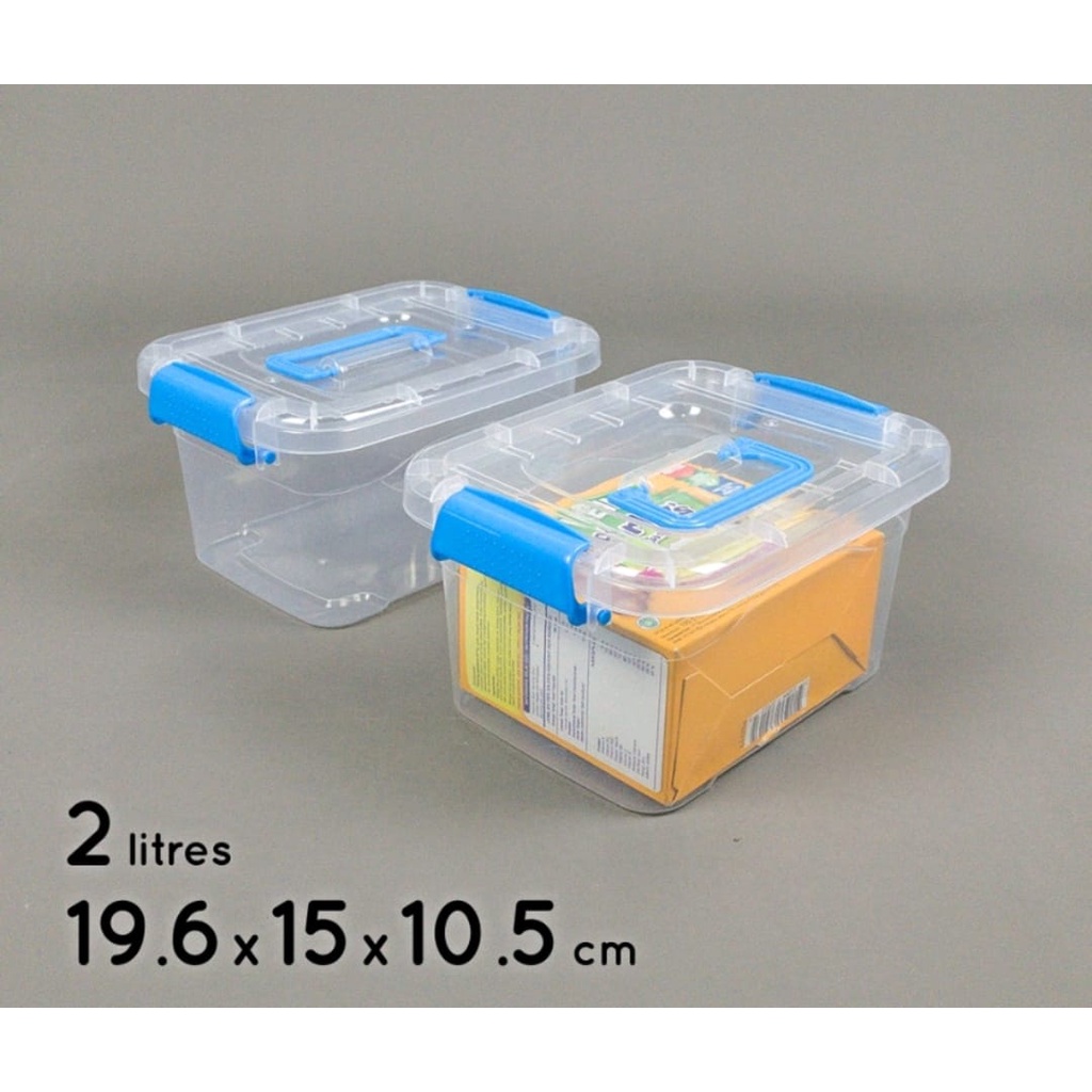 Jual Tempat / Kotak Plastik Penyimpanan Serba Guna / Plastik Storage ...