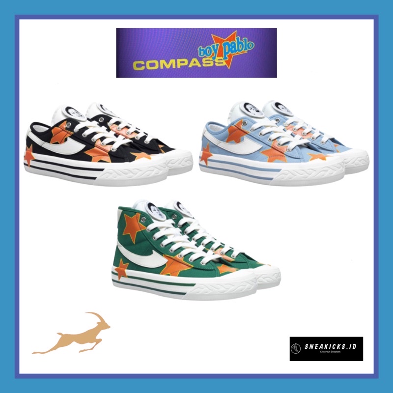Jual [ORIGINAL] SEPATU COMPASS X BOY PABLO LIMITED EDITION | Shopee ...