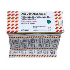 Jual Per Strip 100 dan 5000 Neurosanbe Neurosanbe Neuro Sanbe vit B1 B6 ...