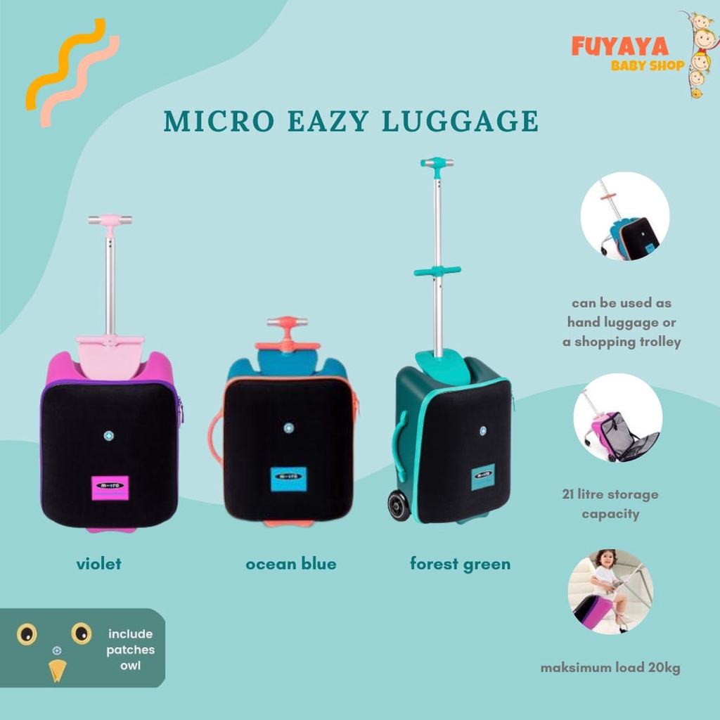 Jual Micro Eazy Luggage / Koper Stroller Micro / Koper Dorong micro ...
