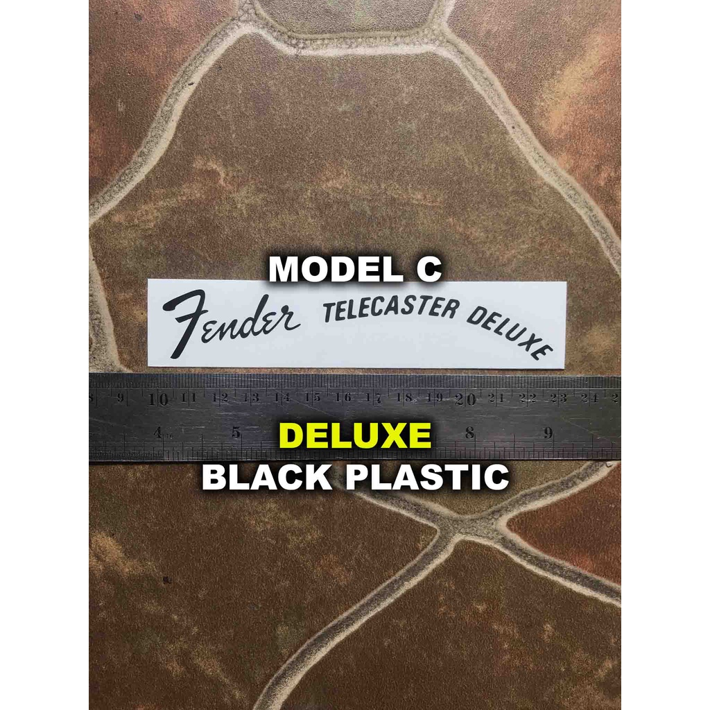 Jual Gitar Fender Telecaster Tele Deluxe Sticker Tempel Headstock ...