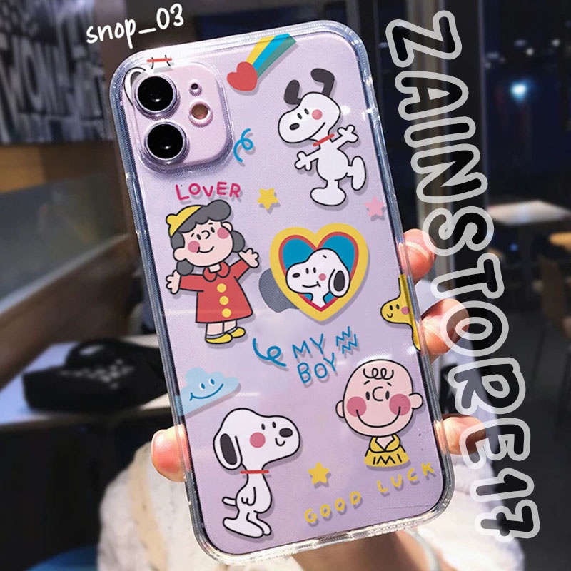 Jual Case Custom Desain Karakter Kartun Anjing Snoopy / Series Casing ...