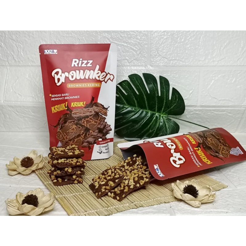 Jual Rizz Brownker (Brownies Kering) | Shopee Indonesia