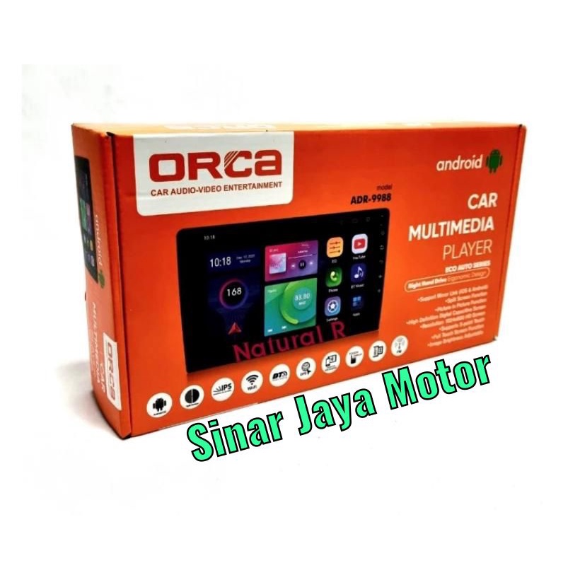 Jual Headunit Android Orca 9" Inch Orca Eco Series ADR-9988 Ram 2/16Gb | Shopee Indonesia