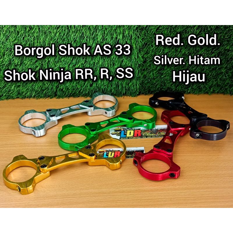 Jual Borgol Shok Depan AS 33 Ninja RR R SS Warna | Shopee Indonesia