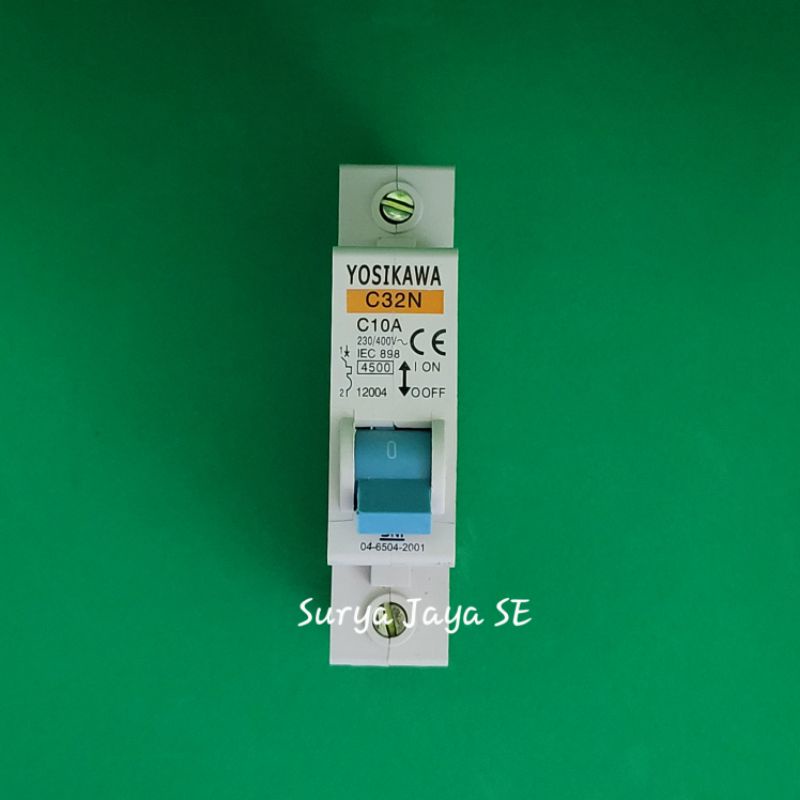 Jual MCB 1A 2A 4A 6A 10A 16A 20A 25A 32A 40A 63A Powell 1 Phase SNI ...