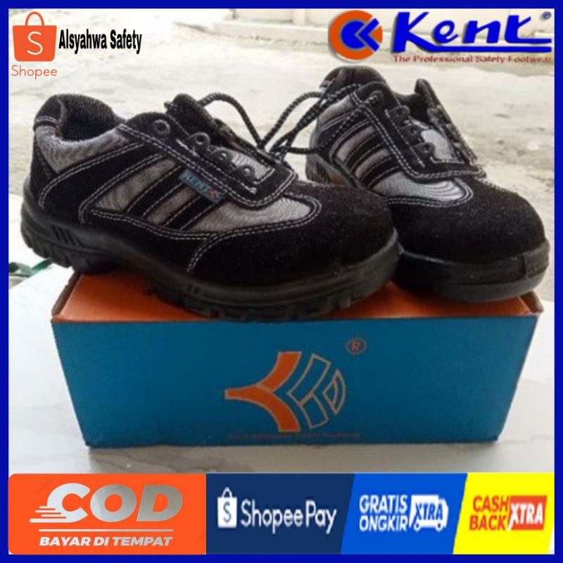 Jual SEPATU SAFETY KENT MADURA / SAFETY SHOES ORIGINAL | Shopee Indonesia