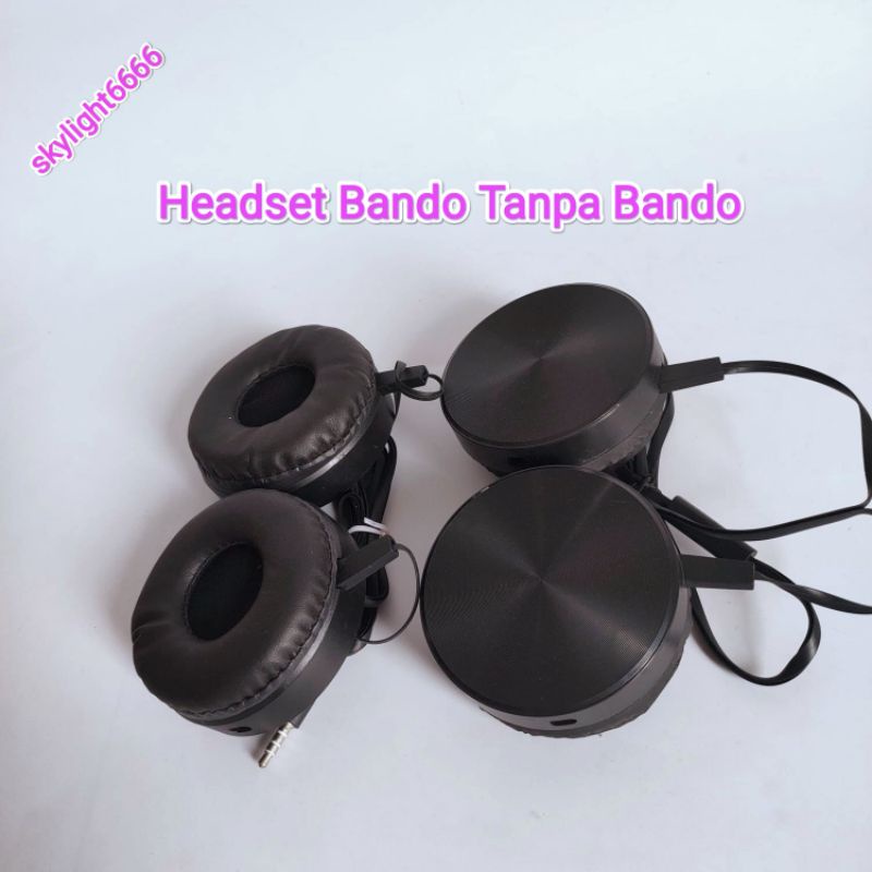 Jual Headset Bando Tanpa Bando Returan/Rusak | Shopee Indonesia