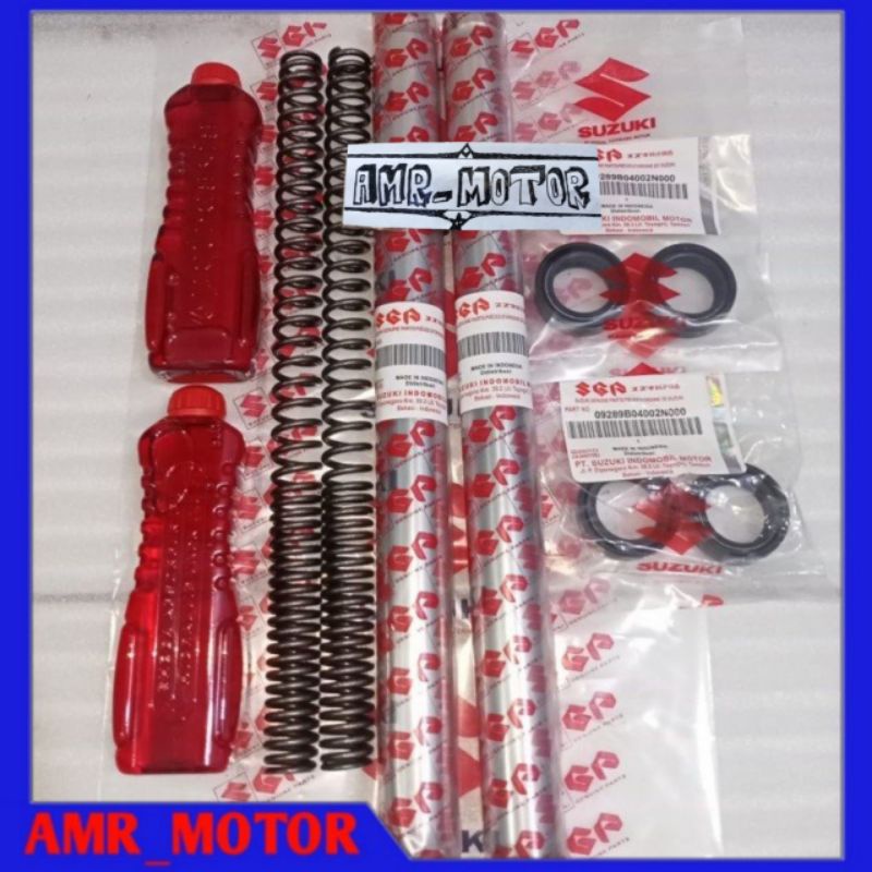 Jual Paket komplit As Shock depan Spin 125/Skywave 125/SkyDrive 125 ...