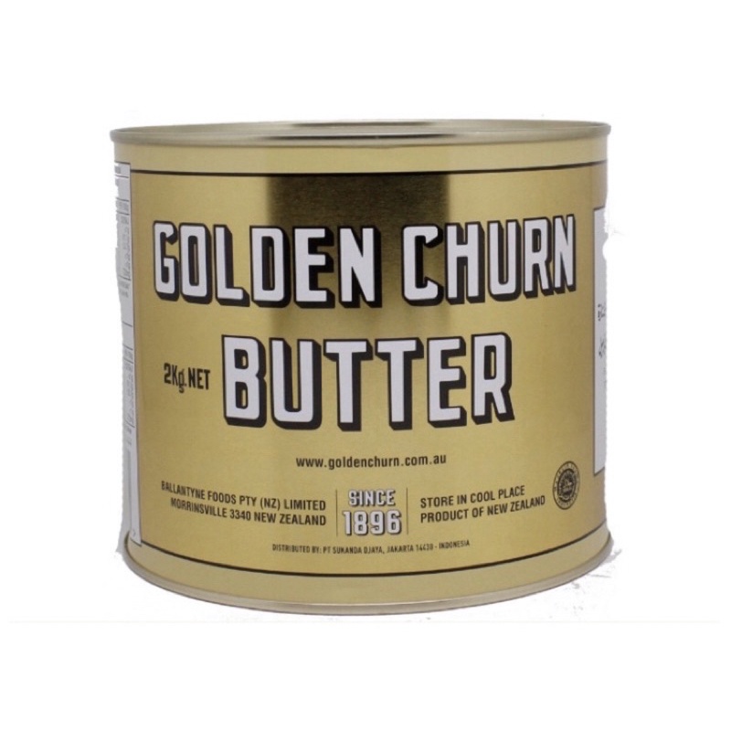 Jual Golden Churn Pure Creamery Butter 2Kg / Golden / Churn / Pure ...