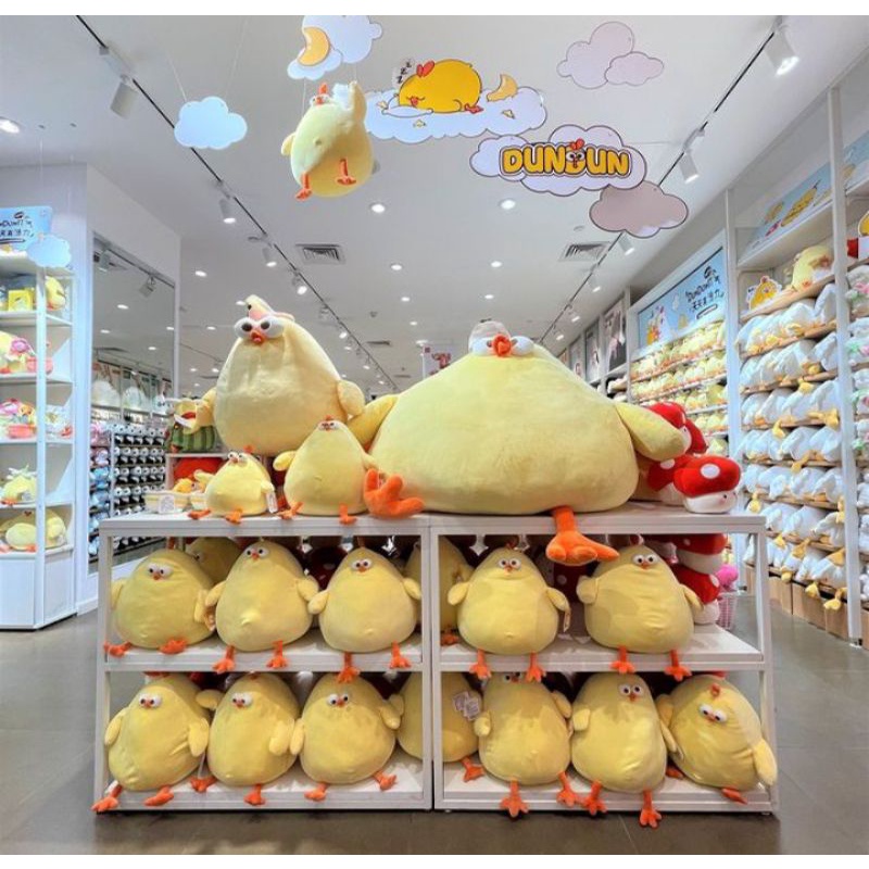 Jual Miniso Mainan Boneka anak-anak Dundun series Chubby chicken ...