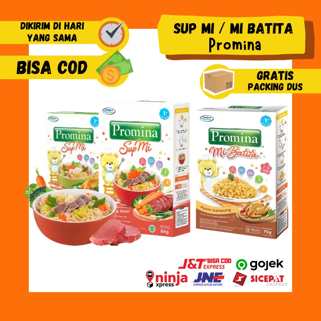 Jual Promina Mi Batita Sup Mie Mi Daging Ayam Sayur Bubur MPASI Bayi ...