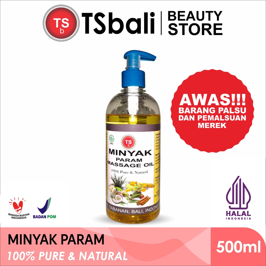 Jual BUY 2 GET 1 FREE !!! TSb Minyak Param 100% Bahan Alami Natural ...