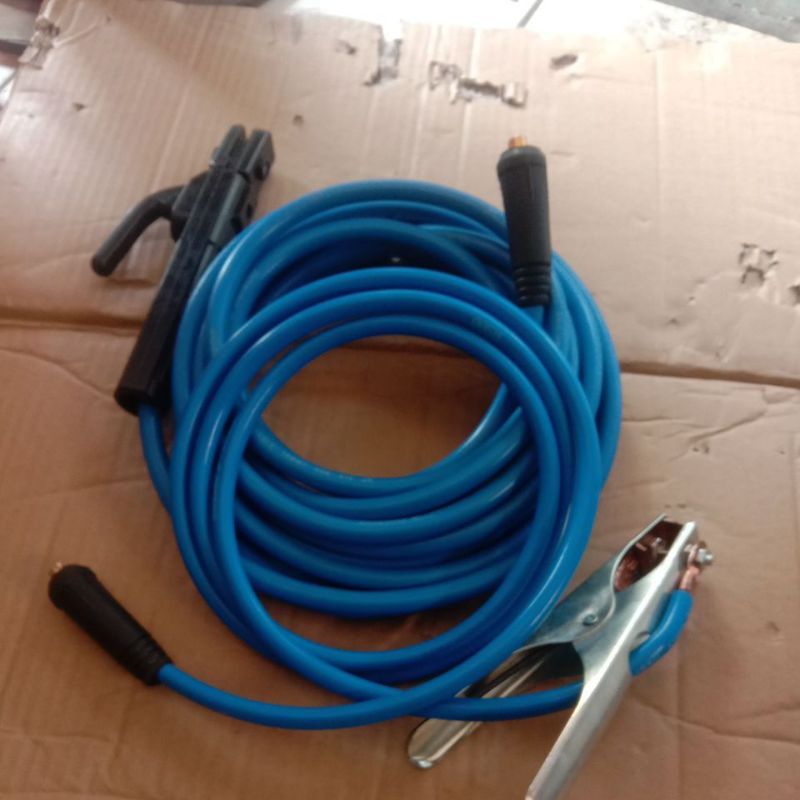 Jual PAKET SET tang las & tang masa & kabel 5 meter stang las listrik ...