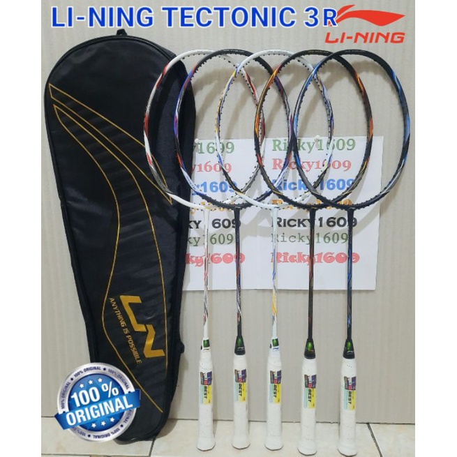 Jual RAKET BADMINTON TECTONIC 3 R SERIES - WING STABILIZER - SW HEAD ...